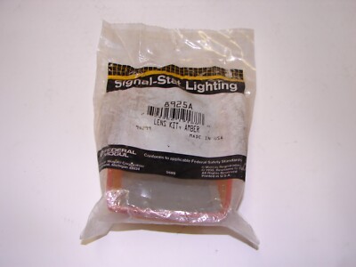 SIGNAL-STAT 8925A / 77-287 SAE P2PC-82 Amber Rectangular Marker Light ...