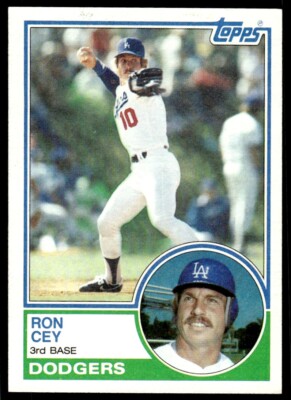 1983 Topps Baseball Card Ron Cey Los Angeles Dodgers #15 | eBay