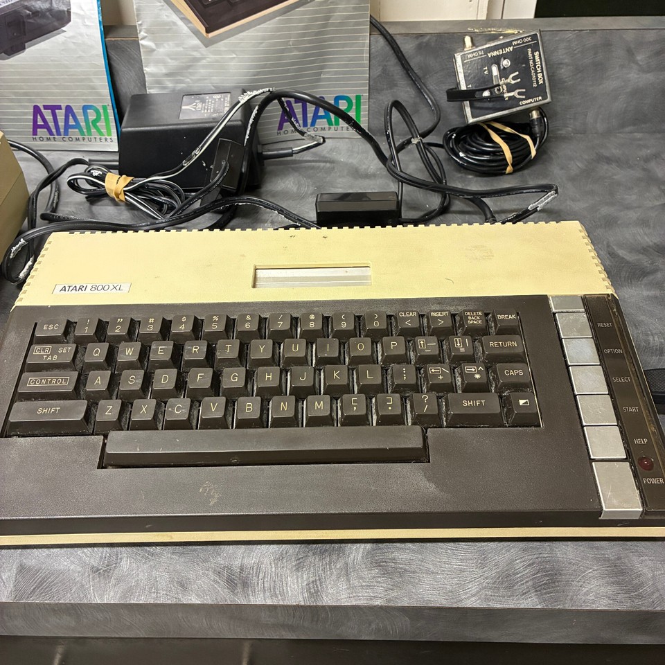 Atari Home Computer 800xl with ATARIWriter wordprocessor cartridge PARTS | eBay