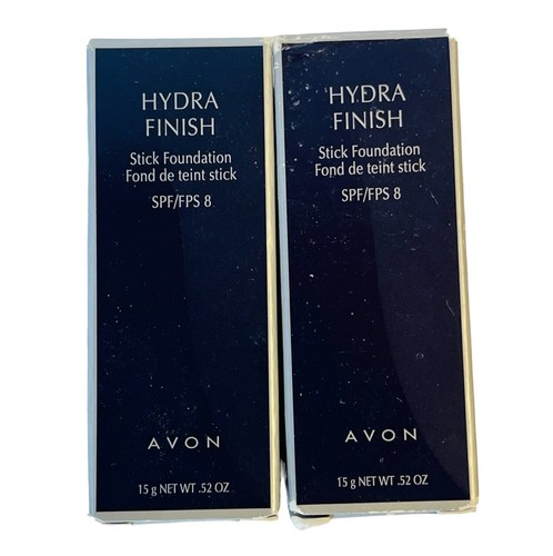 Avon Hydra Finish Stick Foundation SPF8 Set of 2 Honey Beige C2 5g NEW Old Stock | eBay