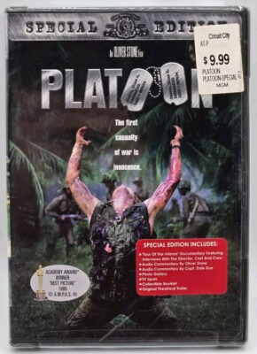Platoon Special Edition (DVD, 2009) Willem Dafoe Charlie Sheen Factory Sealed! 27616862815| eBay