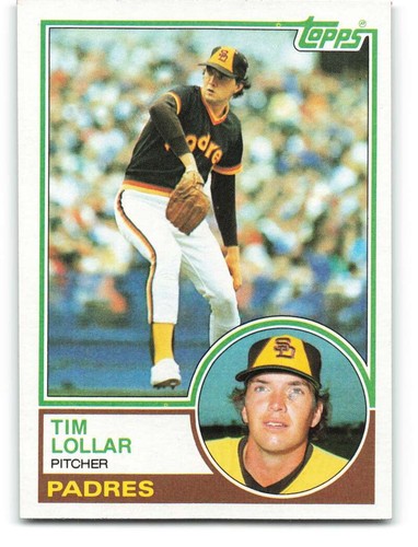 1983 Topps #185 Tim Lollar NM Near Mint Padres | eBay