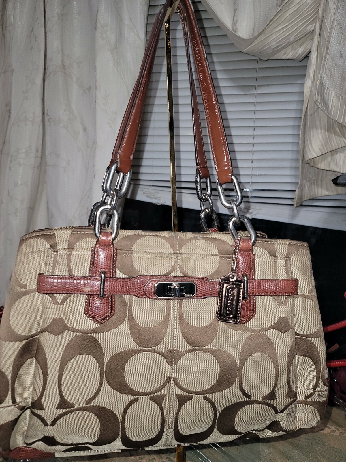 Coach Signature Chelsea Jayden Purse Shoulder Bag C… - Gem