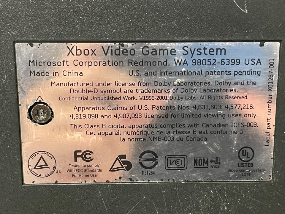 Microsoft Xbox Console Only Black NTSC-J | eBay