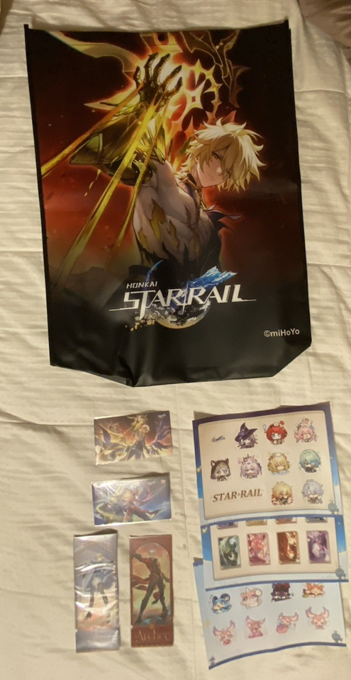 Honkai Star Rail / HSR (Anime Expo/AX) - Bag, Cards, Codes, Sticker ...