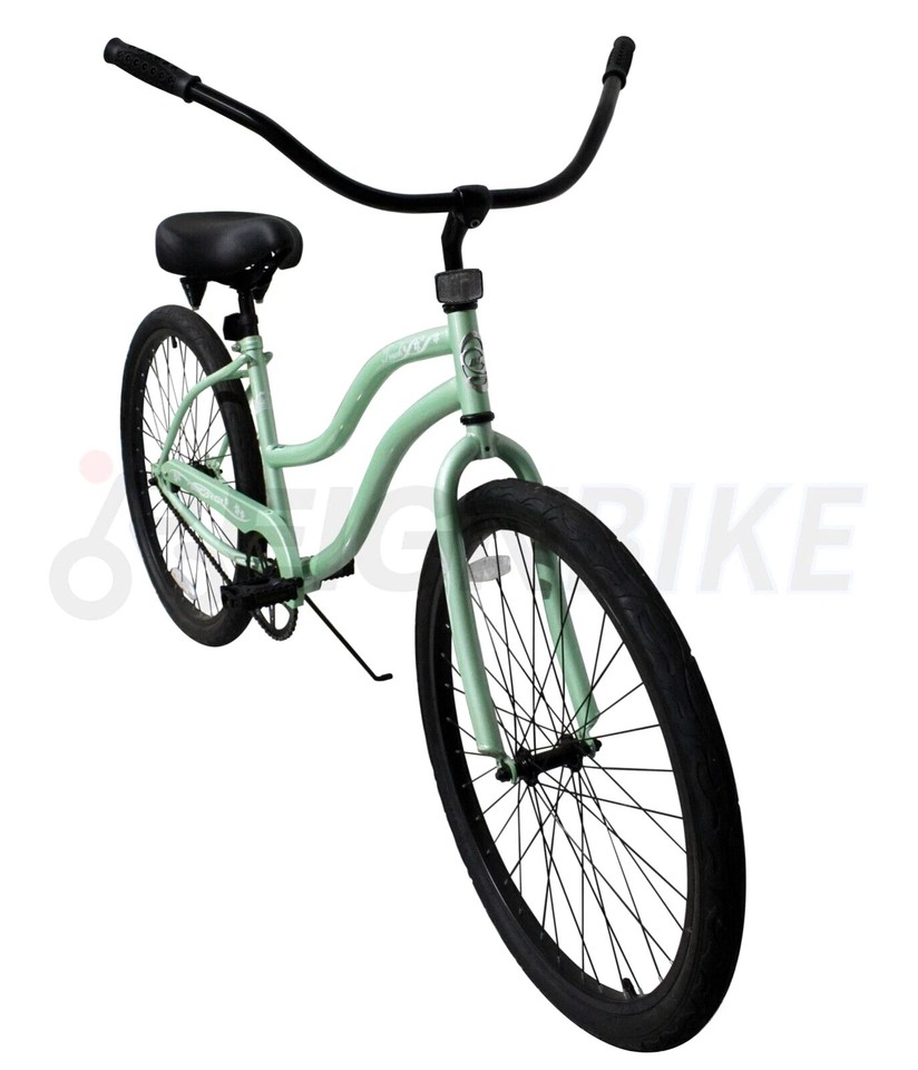 Micargi 26" Beach Cruiser Bike with Single Speed Coaster Brake Men ...