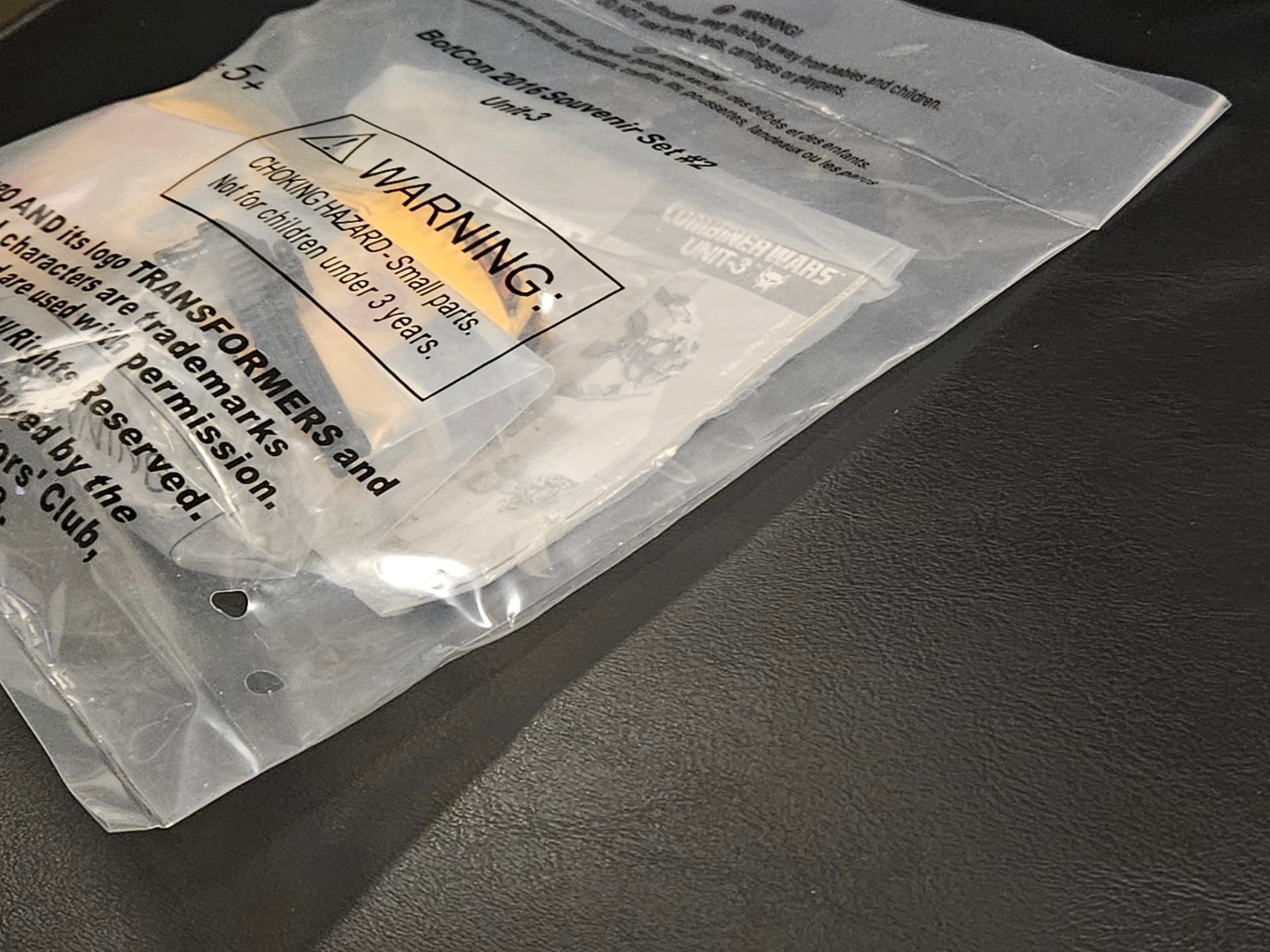 Transformers BotCon 2016 exclusive Souvenir Set # 2 "Unit-3" NEW/SEALED | eBay