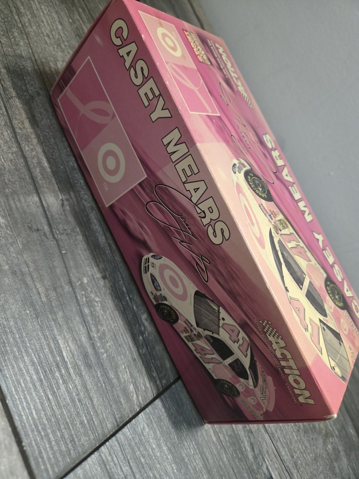 2005 Action Casey Mears Target Breast Cancer Awareness 1/24 BOX IS ...