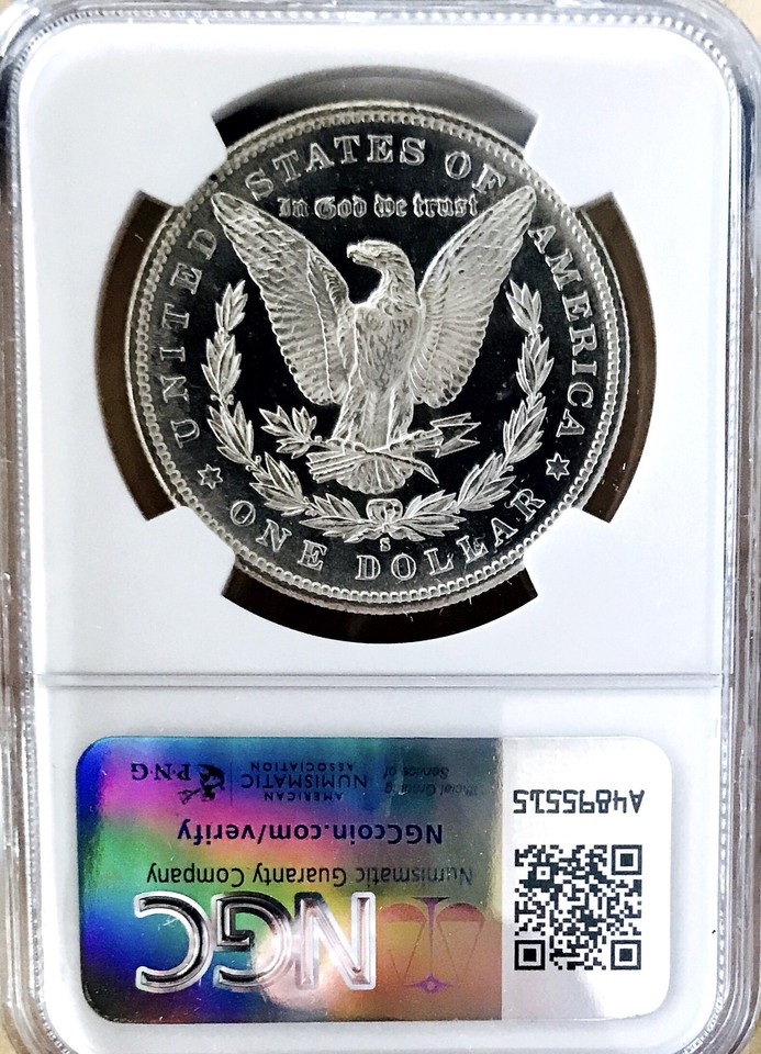 1881 S MORGAN NGC MS65 INSANE CAMEO! LOOKS ULTRA DMPL! MONSTER MIRRORS ...