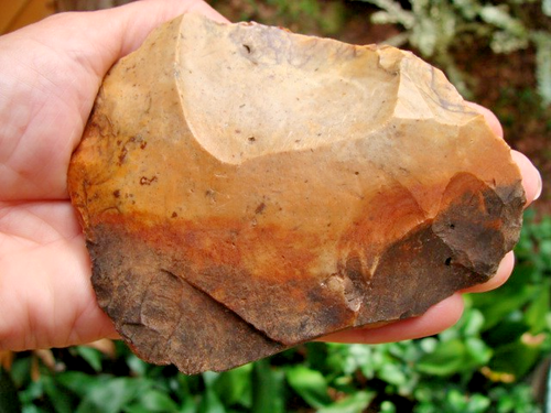 AWESOME STRIATED UNIFACIAL SCRAPER - Florida Georgia Arrowhead ~82~ | eBay