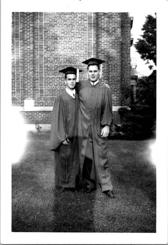 Best Friends High School Graduation Snapshot Americana 1940s Vintage ...