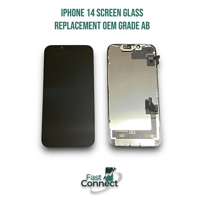 iPhone 14 Screen Glass Replacement OLED LCD Original Apple OEM Grade AB ...