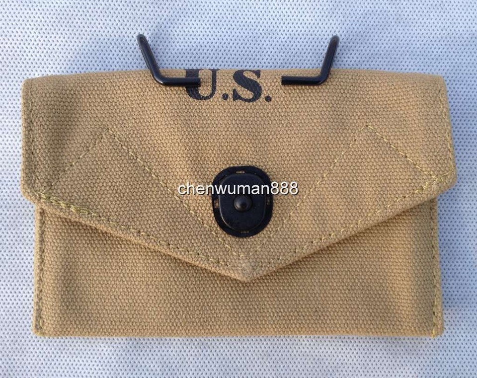 FULL SET US ARMY WWII WW2 MILITARY USMC EQUIPMENT HACKSACK BAR BELT ...