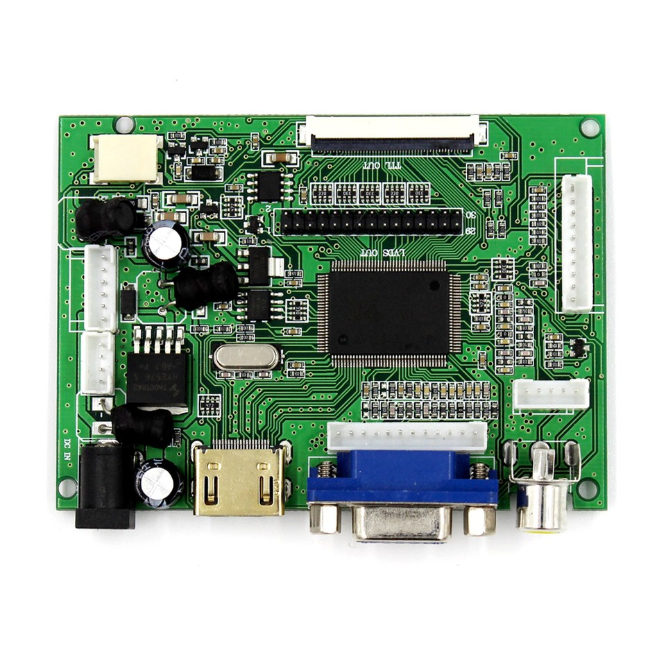 HD VGA 2AV Control Board 12.1inch 1024x768 N121X5 LTN121XJ HT121X01 Lcd ...