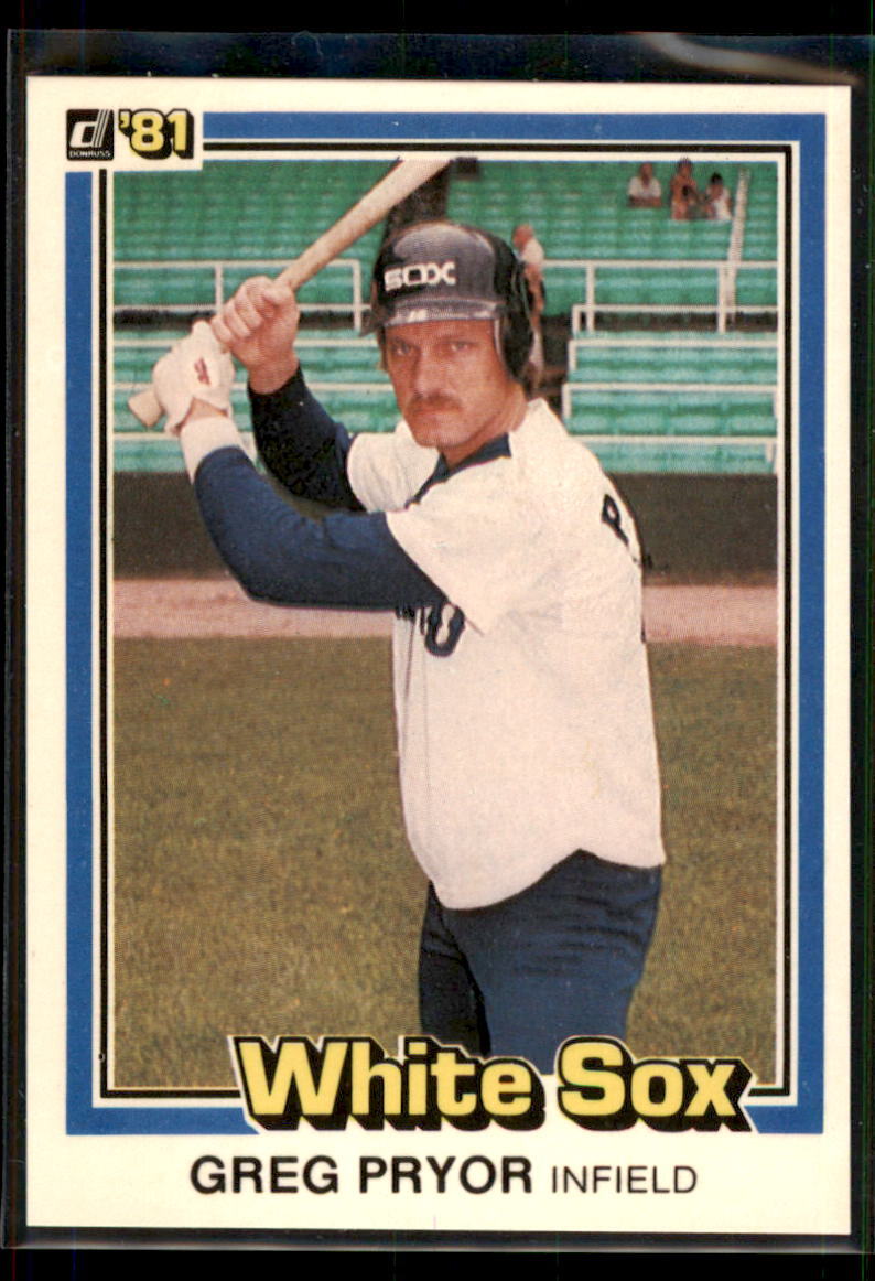 1981 Donruss - #278 Greg Pryor for sale online | eBay