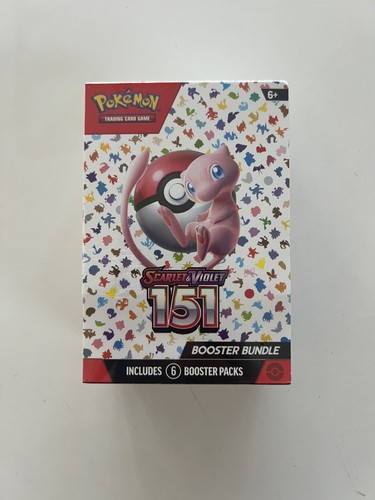 Pokemon 151 English Booster Bundle 6 packs - 290-87321 - MULTIPLE ...