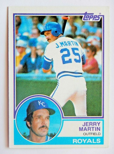 Jerry Martin #626 Topps 1983 Baseball Card (Kansas City Royals) | eBay