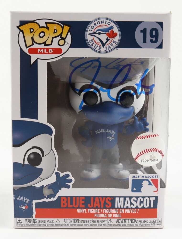 Joe Carter Toronto Blue Jays Mascot #19 Autographed Funko PSA | eBay