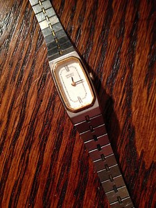 RARE MODEL SEIKO VINTAGE OCTAGON LADIES WATCH TWO TONE.MADE FOR ...