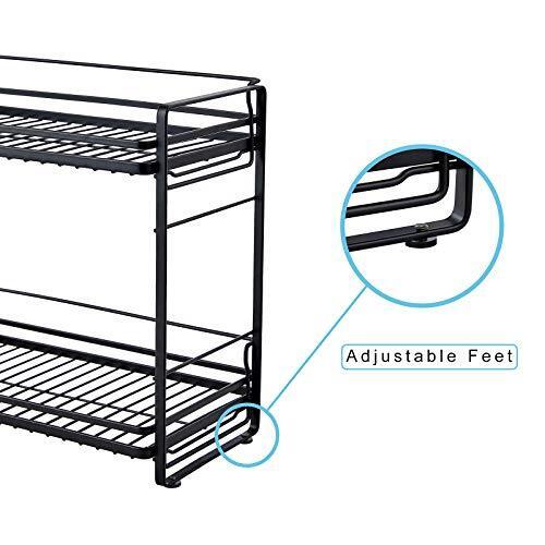 zccz 2-Tier Bathroom Countertop Organizer - Detachable Standing Rack ...