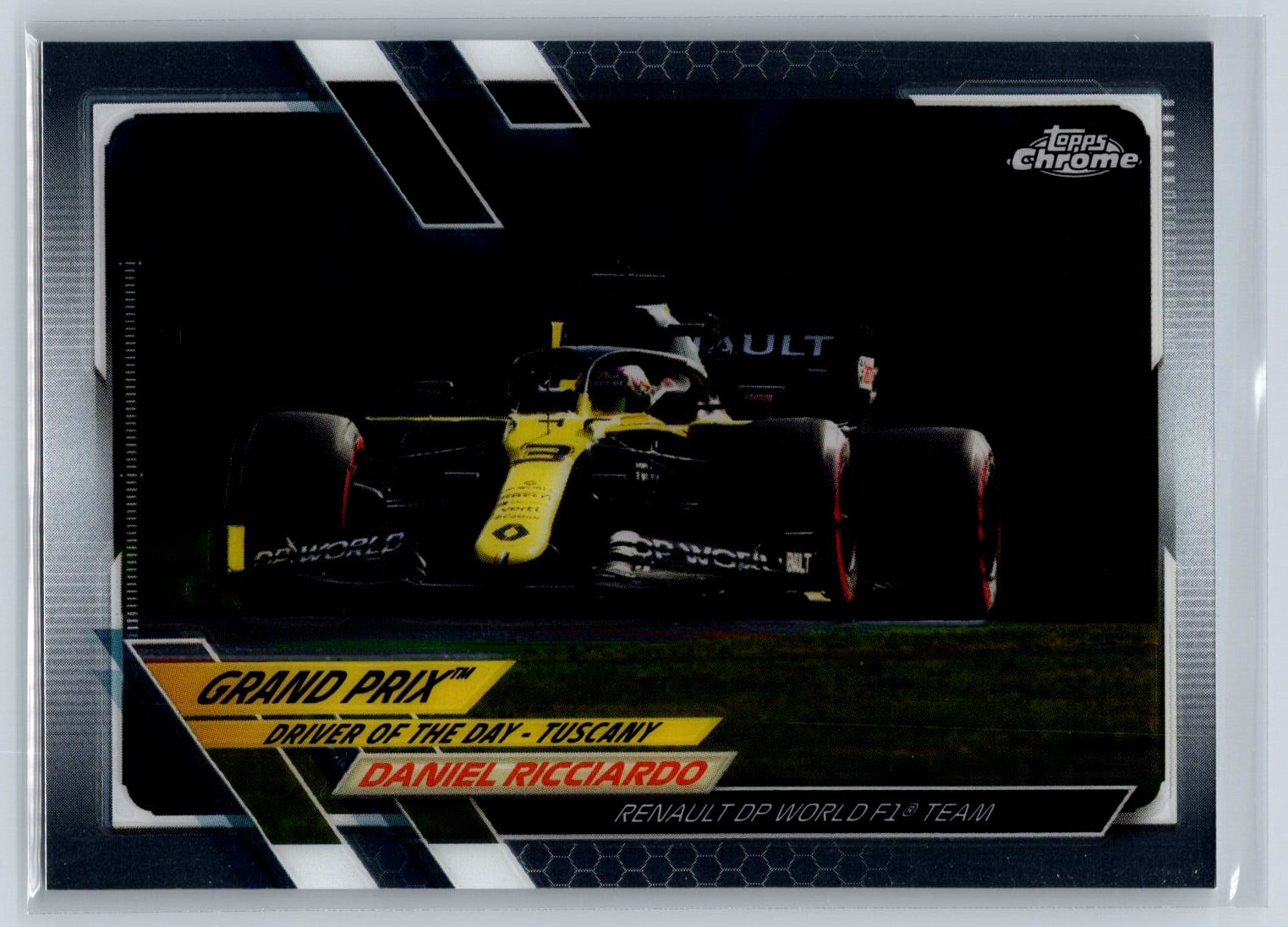 2021 Topps Chrome Formula 1 F1 Daniel Ricciardo Tuscany Grand Prix DOTD ...