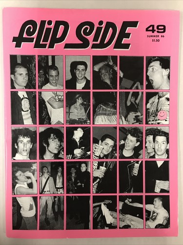 FLIP SIDE FANZINE #49-RANK 'N FILE-SCREAM'N SIRENS-THE BRIGADE-GERMANY ...