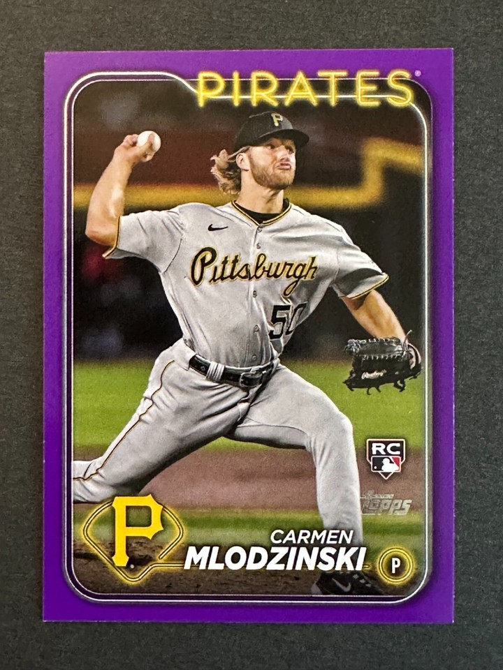 2024 Topps Series 1, 2, Update - Meijer Purple Parallel Cards You Pick ...