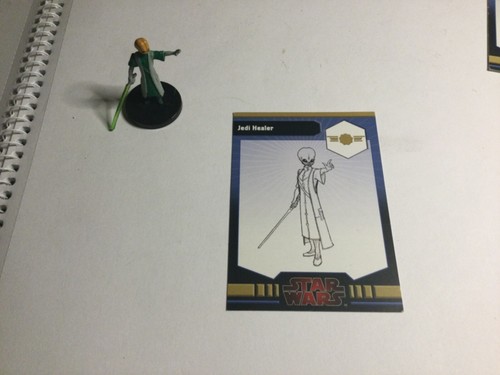 Jedi Healer Star Wars Miniature with stat card | eBay