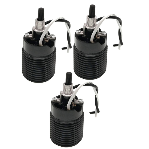 Phenolic (Bakelite) Threaded Medium Base E26 Fixture Socket with 10Cm ...
