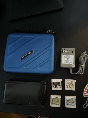 Nintendo 3ds Cosmo Black with 4 Games Case and Charger 45496780579| eBay