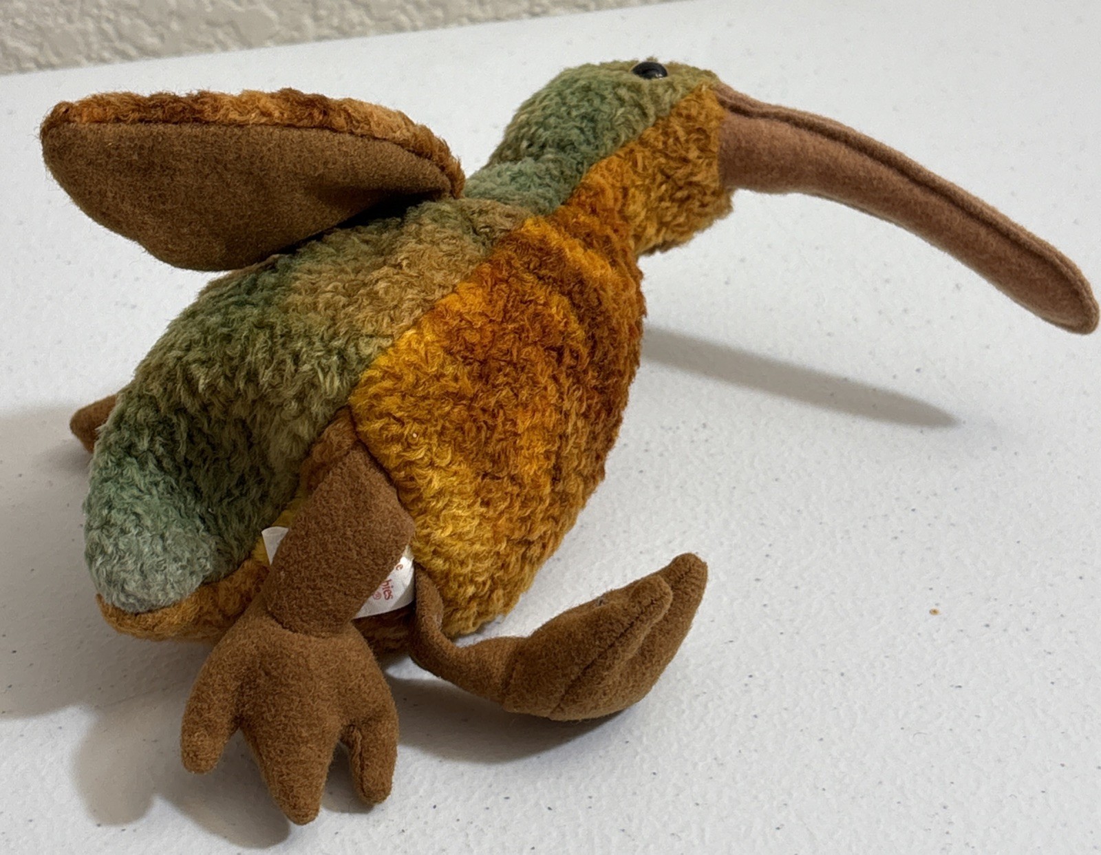 Ty Beanie Baby Beak the Kiwi Bird New with Tags Plush RETIRED - Flat ...