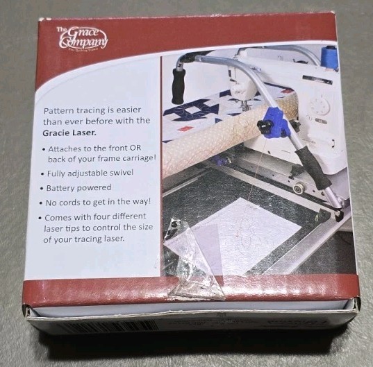 Grace Company Gracie Laser Quilting Stylus For Sewing Fabric Patterns ...