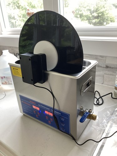 Ultrasonic Vinyl Record Cleaning Machine With Spinner-Degritter-Open ...