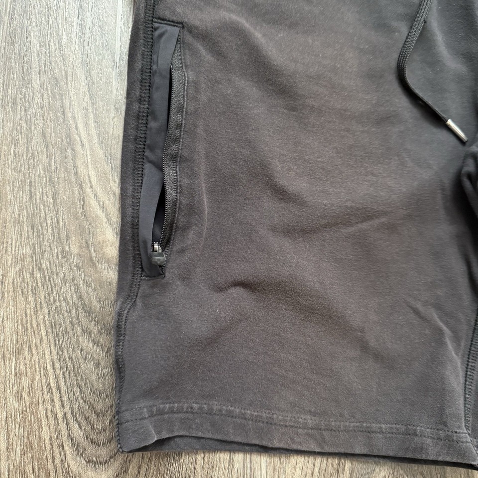 Mack Weldon Shorts Men’s Medium Ace Sweat Black Cotton Stretch ...