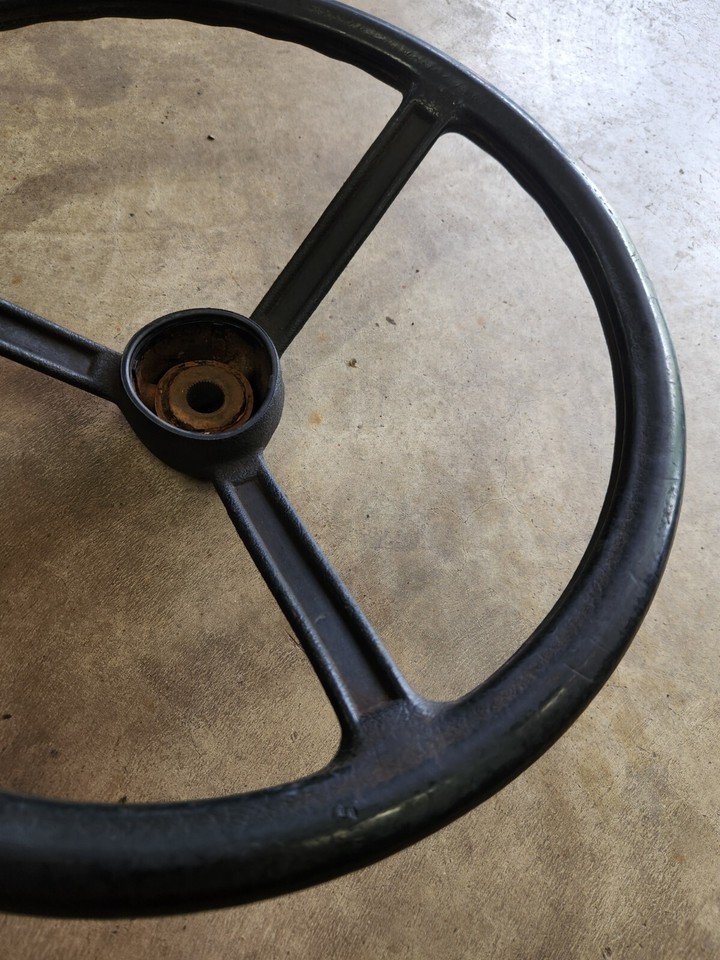 Wheel Horse Steering Wheel Rubber 3 Spoke Fits D Series | eBay