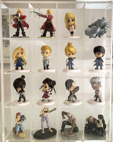 Full Metal Alchemist Mini Figure lot of 16 Edward Elric Roy Mustang ...