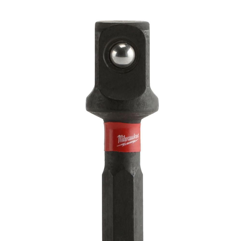 Milwaukee Shockwave IMPACT DUTY 2" SOCKET ADAPTER SET: 1/4" 3/8" 1/2 ...