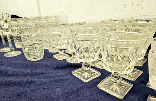 antique glassware vintage | eBay
