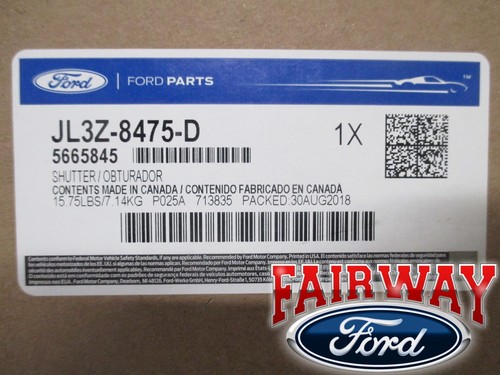 Ford OEM 2018 F-150 Radiator-grille Shutter JL3Z8475D for sale online ...