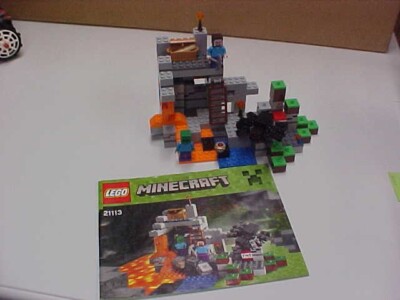 LEGO MINECRAFT THE CAVE SET 21113 COMPLETE W/INSTRUCTIONS | eBay