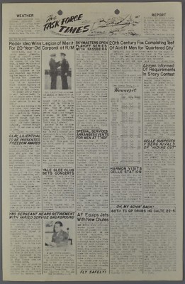 1949 COMBINED AIRLIFT TASK FORCE TIMES Military Newspaper VOL III NO ...