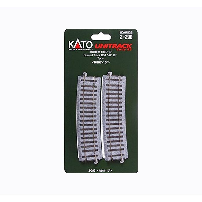 NEW HO Scale Kato UniTrack track components - straight, curve, turnouts ...