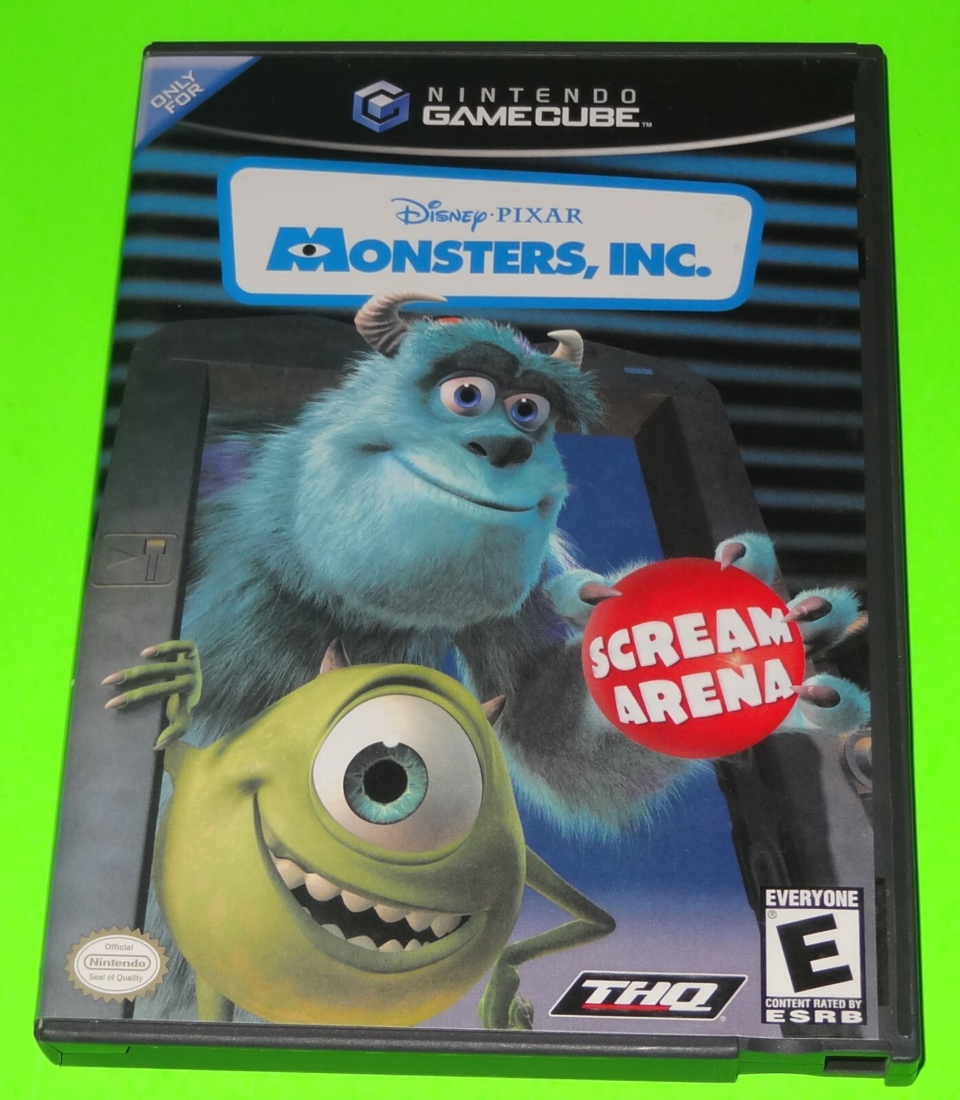 Monsters Inc Scream Arena Nintendo Gamecube Complete w/ Manual + Insert ...