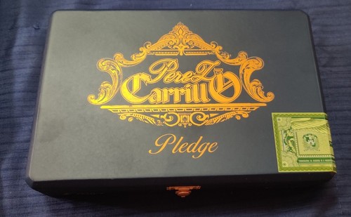 EP Perez Carrillo Pledge Prequel Wooden Empty Cigar Box | eBay