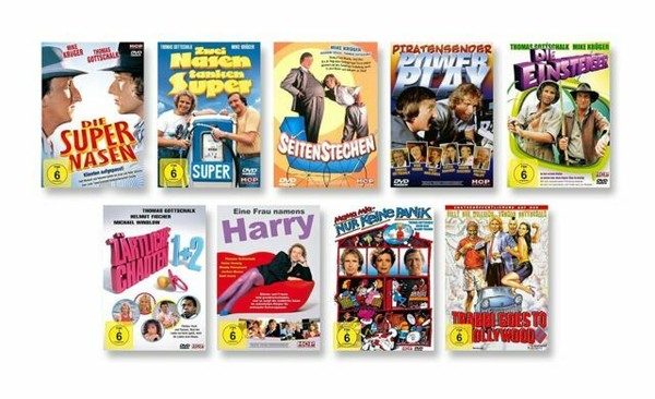 10 German 80er Cult Movies Thomas Gottschalk & Mike Krüger 10 DVD ...