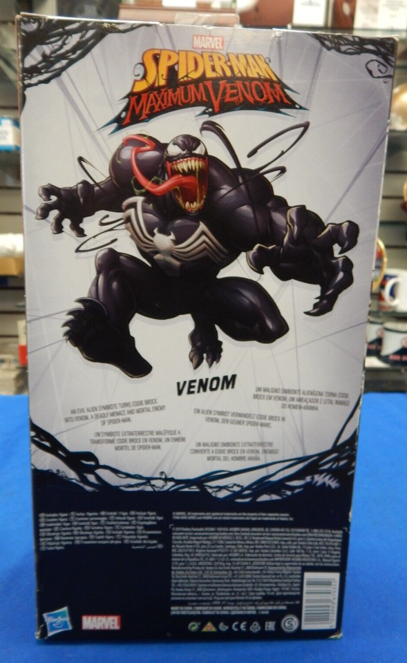Hasbro Marvel Spider-man Maximum Venom Titan Hero Series VENOM 12 Inch ...