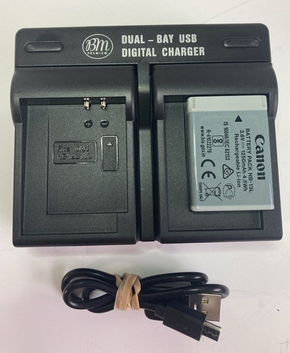 Genuine Original Canon NB-13L 3.6 V 1250 mAh Battery With charger | eBay