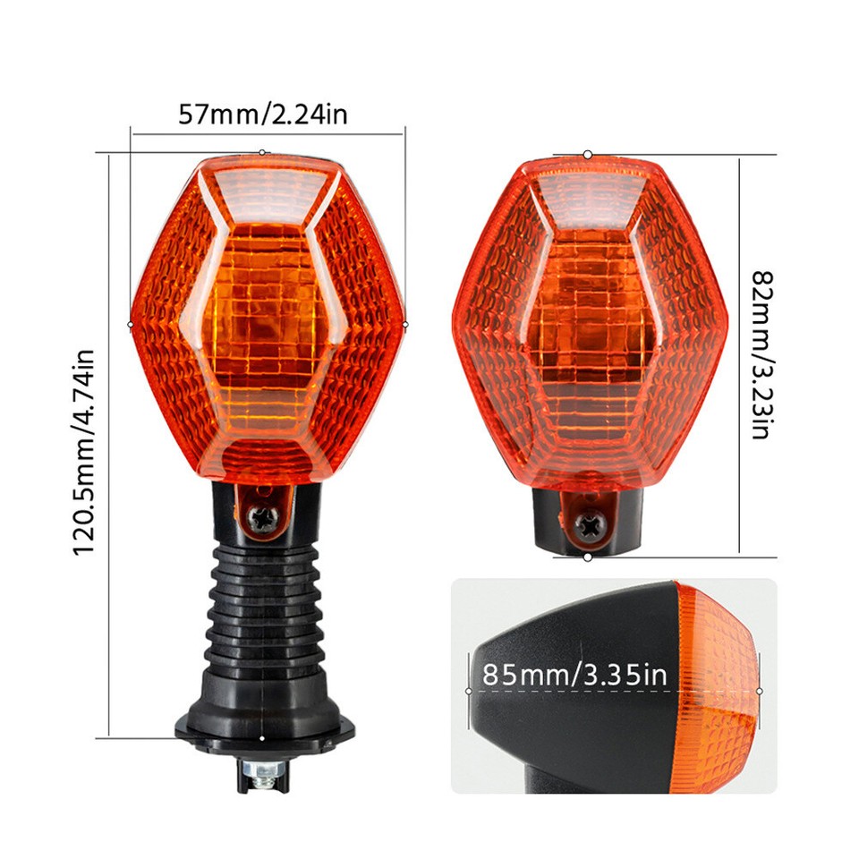 2pcs Turn Signal Light Indicator Lamp For SUZUKI DRZ400E DRZ400S SFC ...