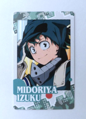 My Hero Academia card Midoriya Izuku | eBay