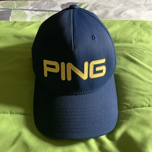 Ping Golf Hat Cap Flexfit Sensorcool Blue Mens Fitted L-XL Caddy Dad ...
